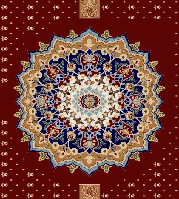 Medallion Design Masjid Carpet